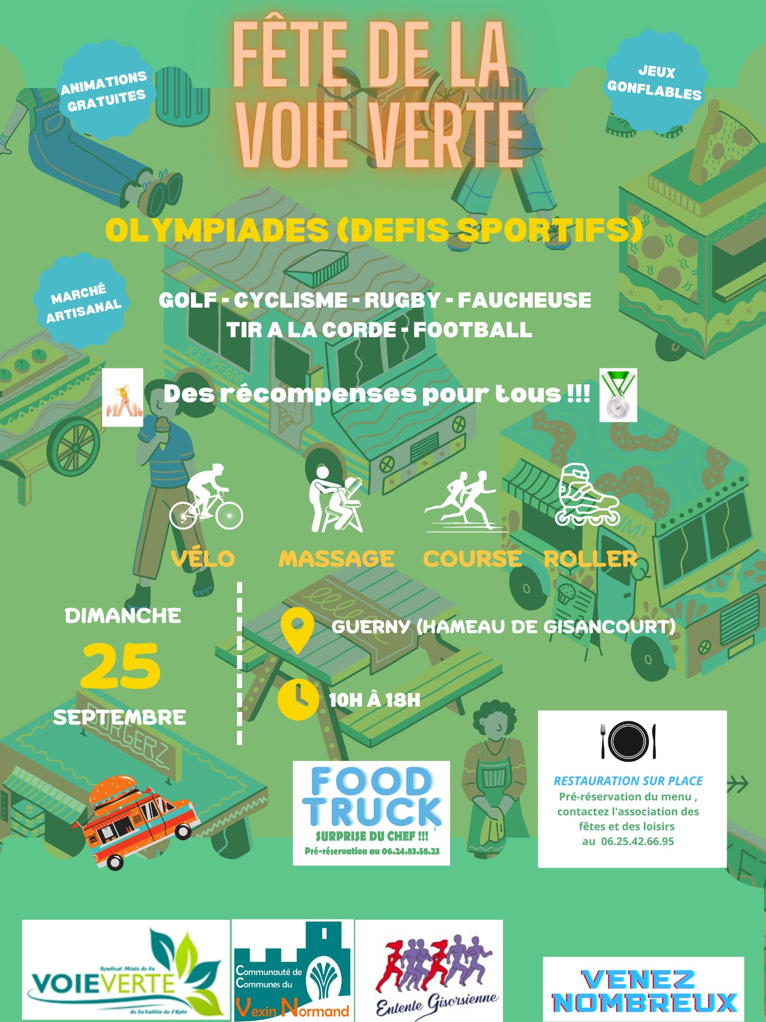 Normandie/Eure : Fête de la voie verte à Guerny AF3V Normandie/Eure : Fête de la voie verte à Guerny AF3V