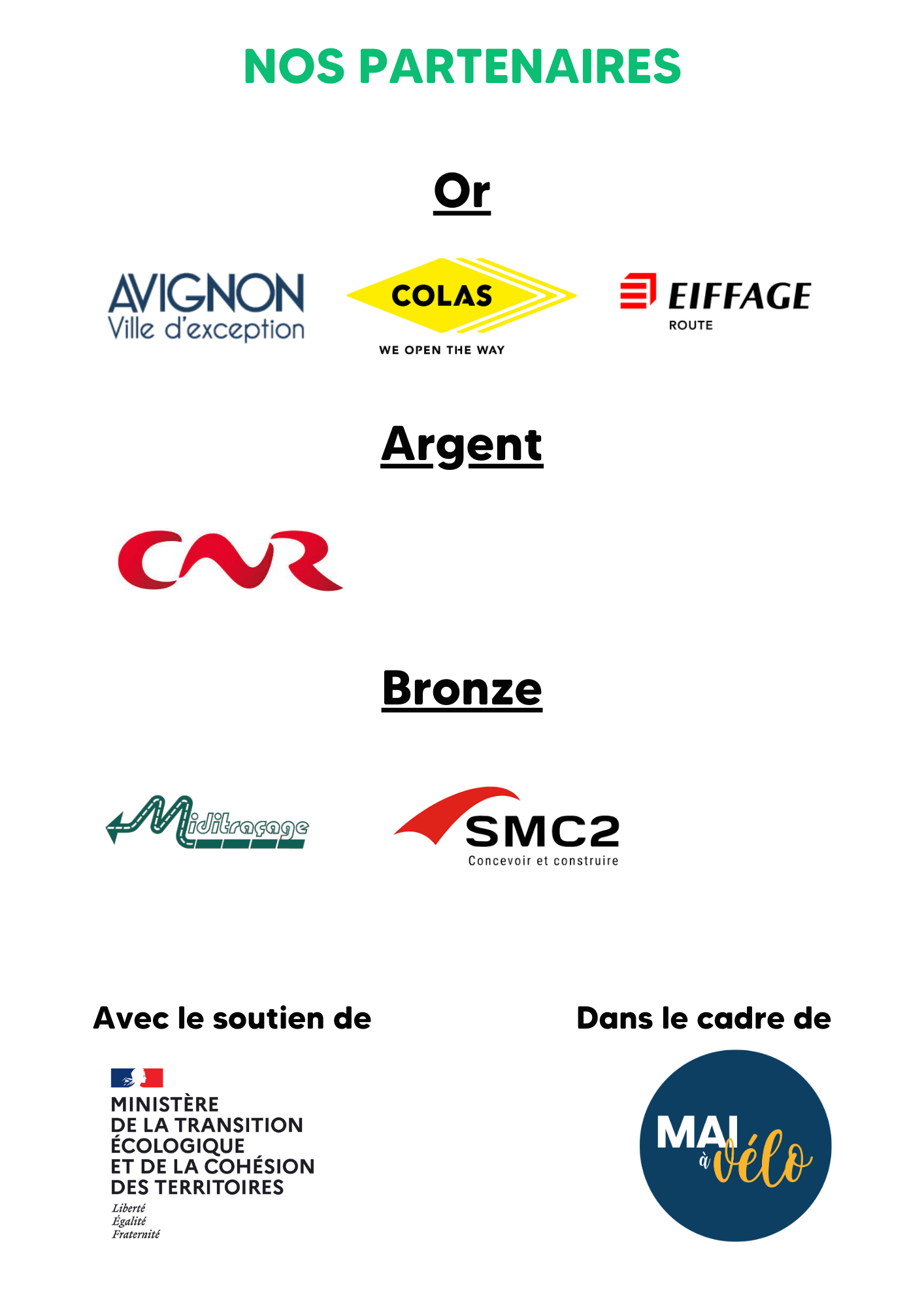 Remerciements aux nouveaux partenaires | AF3V