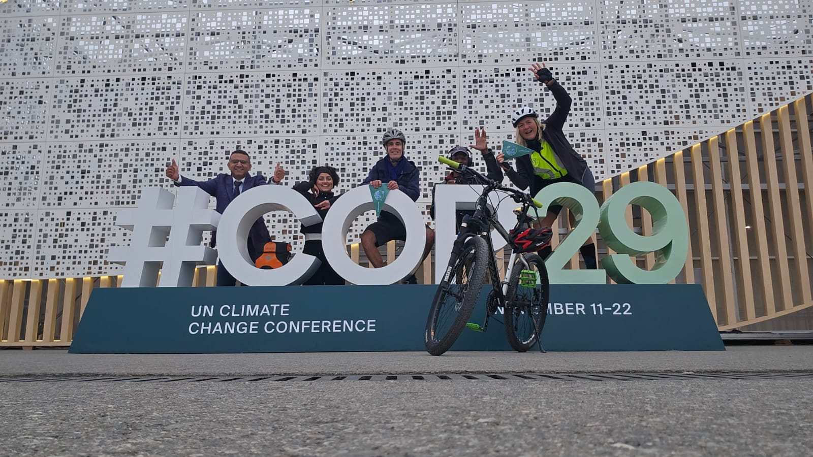 Le COP29 Bike Ride – Défi réussi ! | AF3V